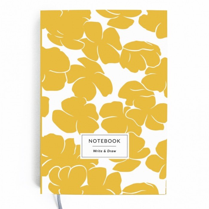 Блокнот Gifty "Write&Draw Yellow flowers" L - 290 грн купити в ...